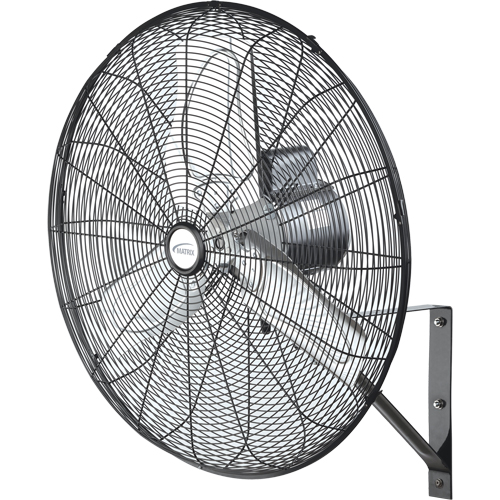 Matrix Industrial Products Non-Oscillating Wall Fan, Industrial, 24 ...