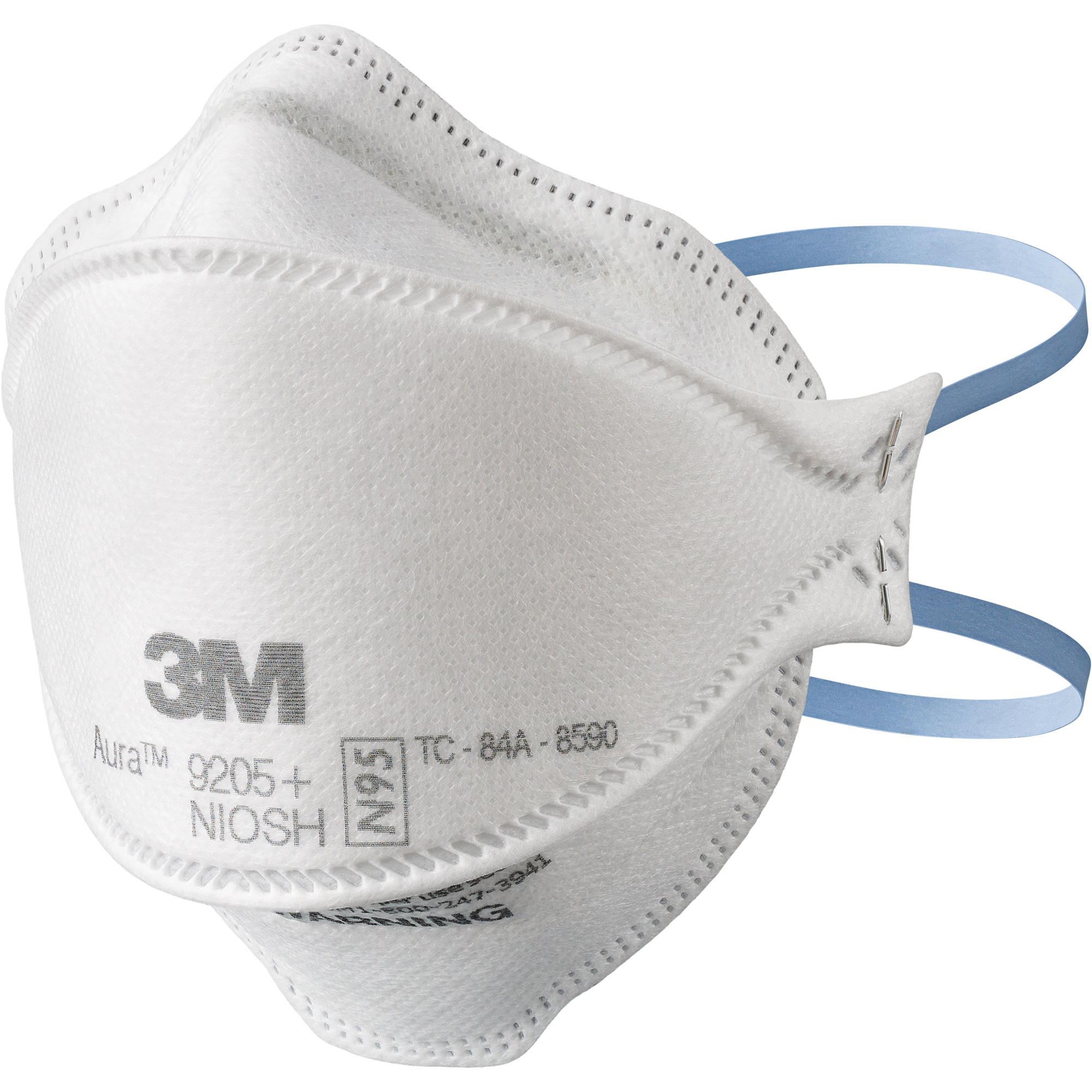 3M Aura Particulate Respirator, N95, NIOSH Certified, Low Profile/One ...